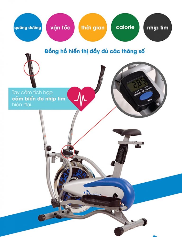 Xe Đạp Tập Thể Dục Obitrack Elite Mo-2081 Giá Rẻ Nhất Thị Trường 2021